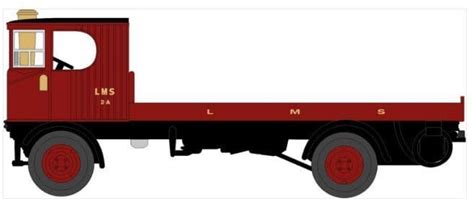 Oxford Diecast 76sen001 Scale 1 76 Oo Sentinel Flatbed Lms