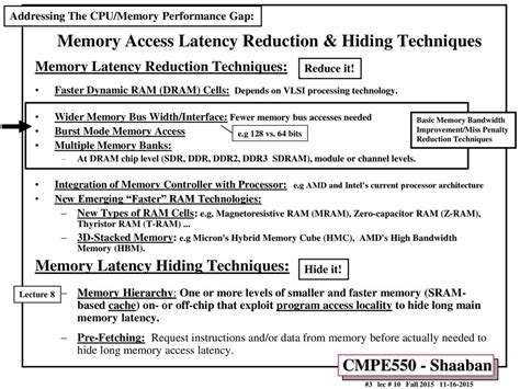 Mainstream Computer System Components Ppt Download