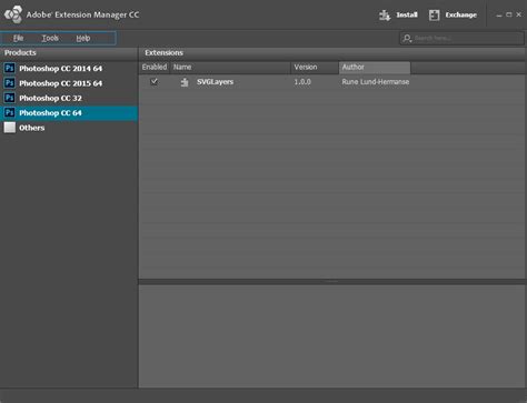 Cannot See Installed Extensions Inside The Extensi Adobe Product