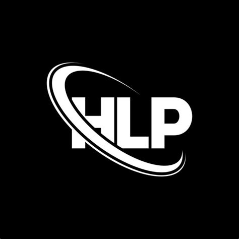 Premium Vector Hlp Logo Hlp Letter Hlp Letter Logo Design Initials