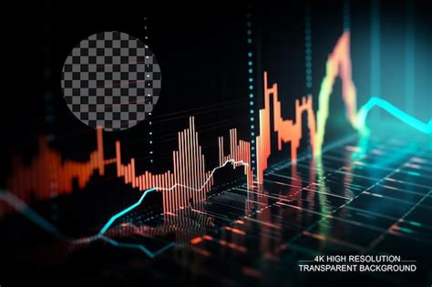 Premium Psd Abstract Glowing Analysis Business Statistics And Analytics Value Waves On