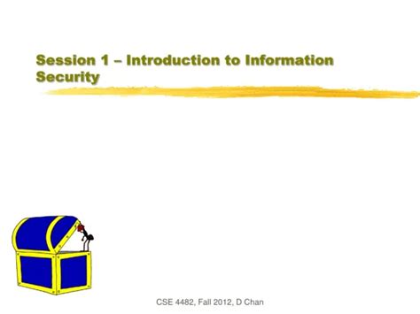 Ppt Introduction To Information Security Chapter 1 Powerpoint Presentation Id 9416446