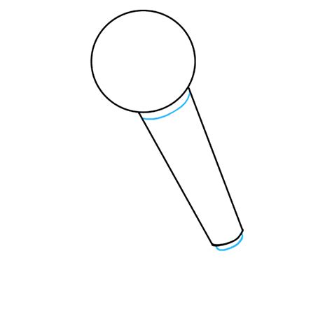 How To Draw A Microphone Really Easy Drawing Tutorial