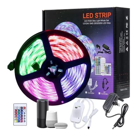 Cinta Led Rgb Metros Con Control App Bluetooth Telef MercadoLibre