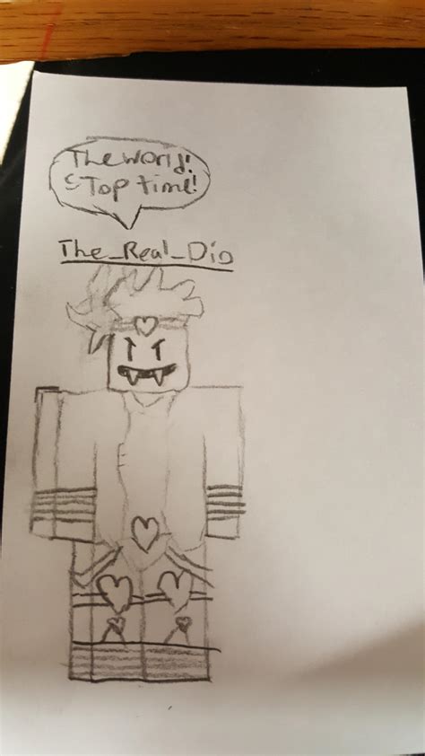 Roblox Dio R Cursedjojo