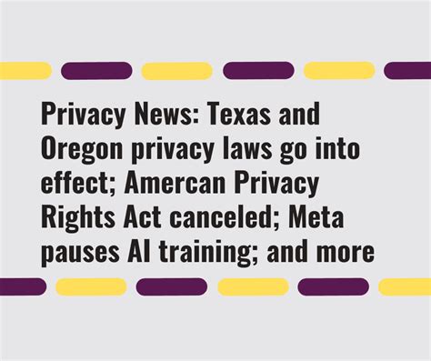 Privacy And Data Privacy News For July 2024 Termageddon