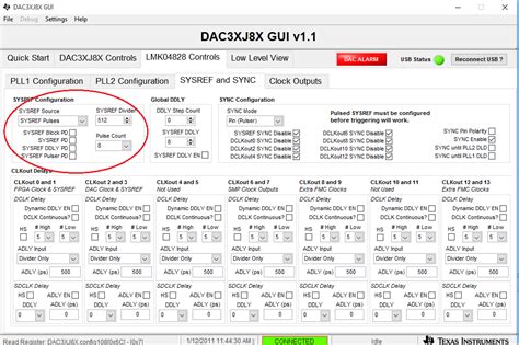 Sending Sine Wave Pattern From Xilinx Kc705 To Dac37j82 Results In Noisy Data Output On Analog