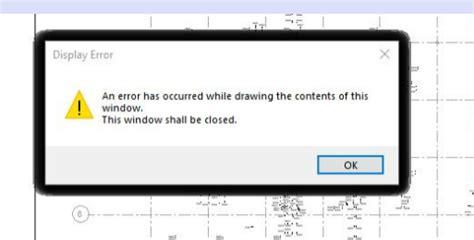 Error That Pops Up And Crashed The Model Autodesk Community