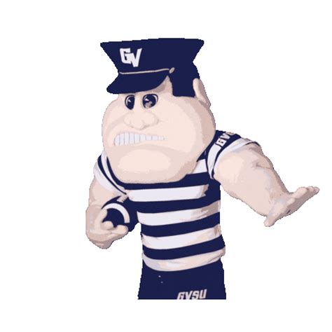 Louie The Laker Anchor Up Sticker By Grand Valley State University Find Share On GIPHY