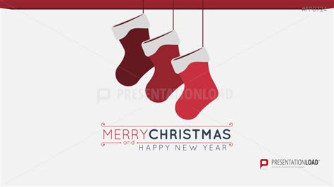 Christmas Templates Christmas Socks Powerpoint Templates