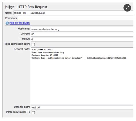 The Jmeter Raw Request Sampler — When And How To Use It