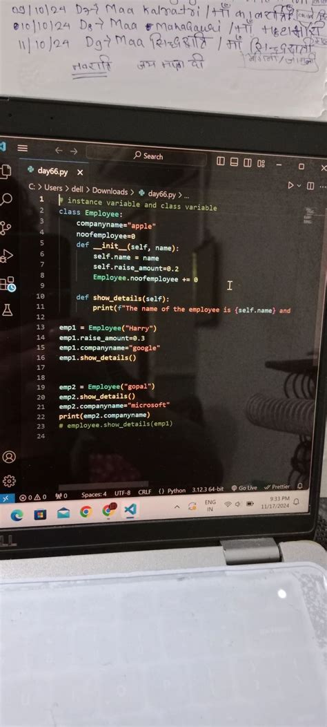 Learning Python Codewithharry Day66 Js Gourav Pal