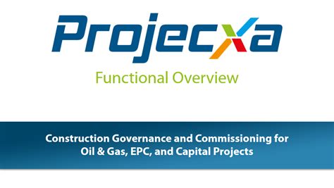 Engineering And Commissioning Software Projecxa