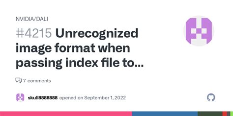 Unrecognized Image Format When Passing Index File To Fn Readers Webdataset Issue