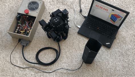 The Ballcuber Is A Robotic Device Capable Of Solving A 4x4x4 Rubiks