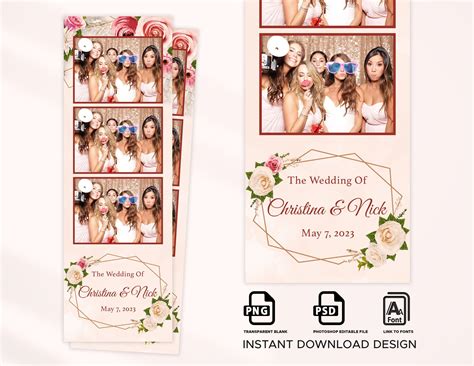 Wedding Photo Booth Template Elegant Photo Booth Template Photo Booth