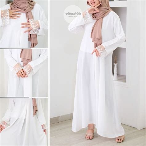 Gamis Mecca Abya Hajj Umrah Plain Shopee Malaysia