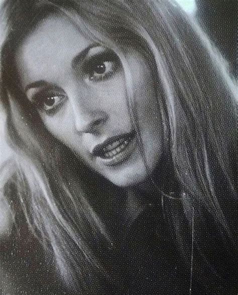 Sharon Tate Terry Oneill On The London Set Of Chairs Sharon