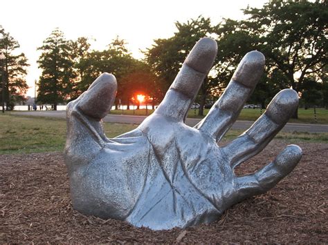 The Awakening Giant Statue At Hains Point The Awakening Flickr