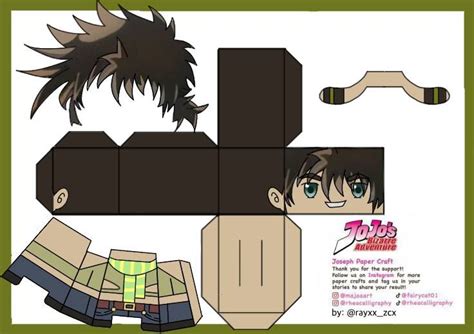 Joseph Joestar Papercraft