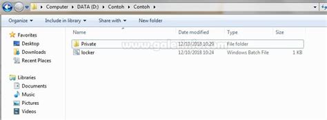 Cara Mengunci Folder Dengan Mudah Di Windows