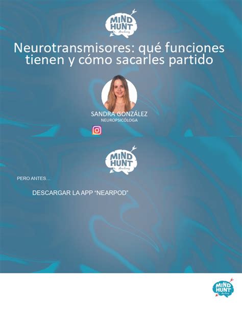 Diapositivas Clases Neurotransmisores 1 Pdf Serotonina Dopamina