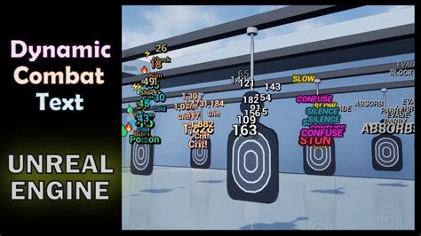 UE4 UE5 Dynamic Combat Text Showcase YouTube