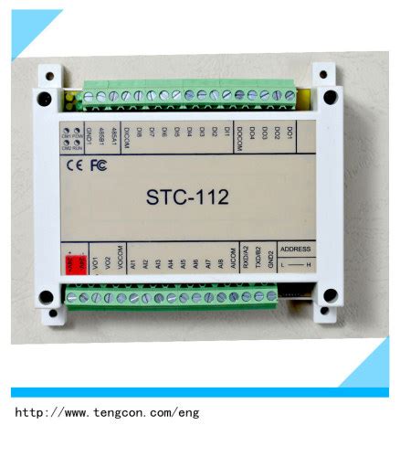 Modbus Rtu Tengcon Stc 112 Modbus Io Module High Quality Modbus Rtu