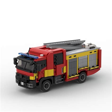 London Fire Brigade Lfb Mk3 Pump Ladder Technician Moc 81514 With