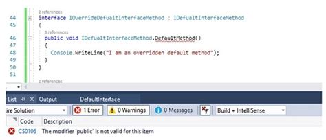 Default Interface Methods In C 8 Infoq