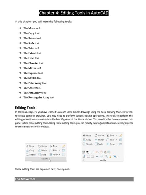 Module 4 Editing Tools In Autocad Pdf Vertex Geometry Command Line Interface