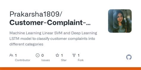 Github Prakarsha1809customer Complaint Classification Machine