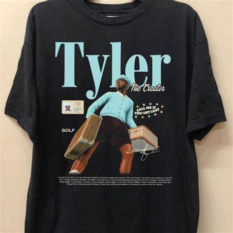 Tyler The Creator Tshirt Creator Graphic Hip Hop Rapper Fan T