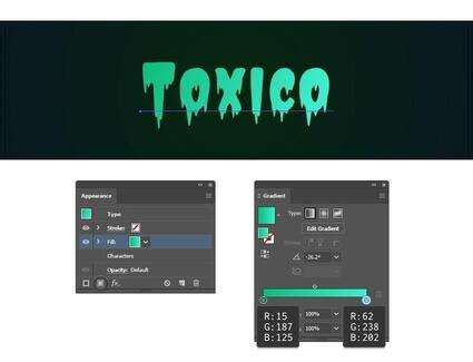 How To Create A Glow Effect Text Effect In Illustrator DesignSoftwareUsers