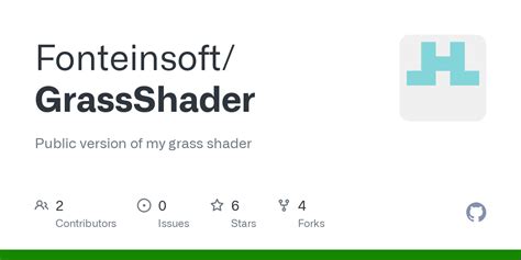 github fonteinsoft grassshader public version of my grass shader