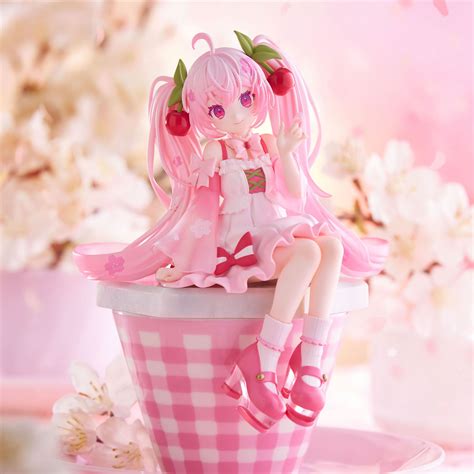 Hatsune Miku Sakura Miku Noodle Stopper Figurine 2025 Elbenwald