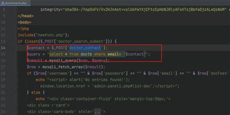 I Found Some SQL Injection Issue Kishan Hospital Management System GitHub