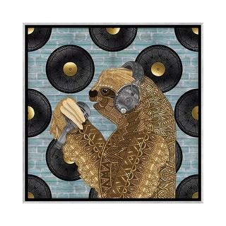 Icanvas Singing Sloth By Angelika Parker Framed Bed Bath And Beyond