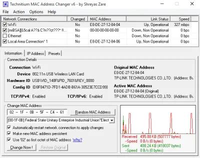 Free MAC Address Changer Tools For Windows 11