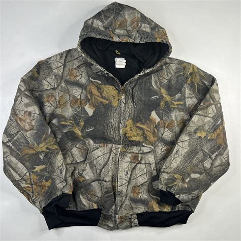 Carhartt Hooded Jacket Real Tree Size 2xl Munimorogobpe