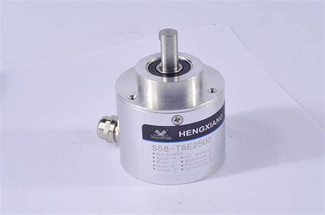 push pull heavy duty encoder complementary output s58 solid shaft