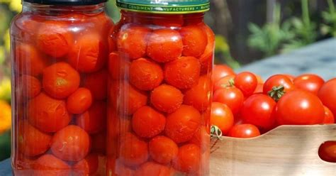 Помидоры черри в банках - Со Вкусом