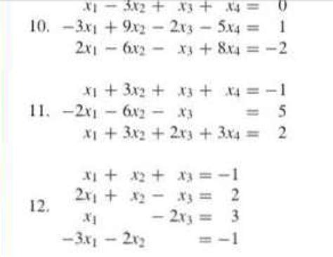 Solved In Exercises 1 16 Determine Whether The Given System