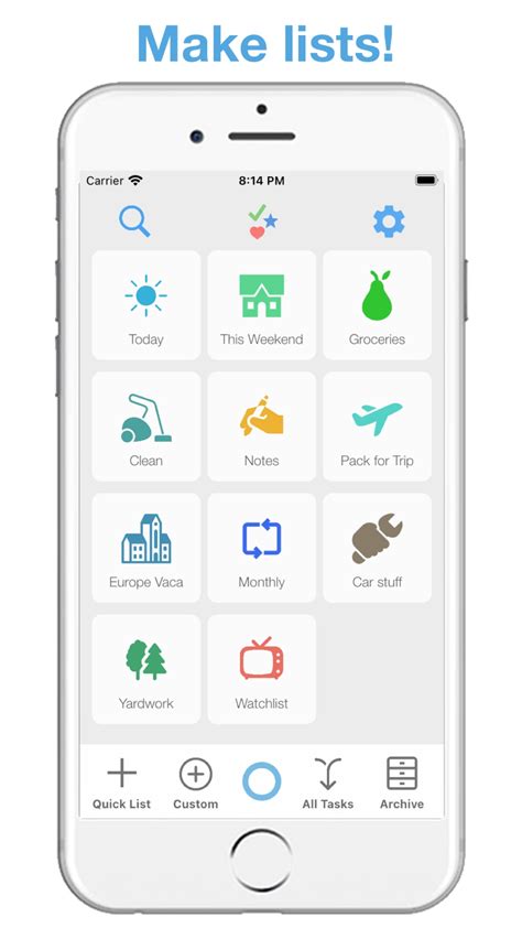 Life Lists Visual Fun Lists Para Iphone Descargar
