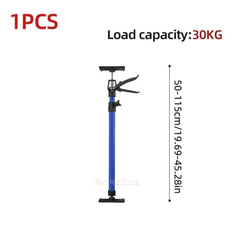 텔레스코픽 지지 막대 목제 천장 문 프레임 상승 리프터 홈 D 장식 설치 도구 115 290cm 걸이식 캐비닛