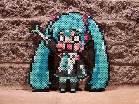 Hatsune Miku Vocaloid Perler Bead Pattern Sprite Character Perler My XXX Hot Girl
