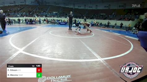 75 Lbs Final Elliott Gibson Owasso Takedown Club Vs Beau Blevins Triumph Wrestling Club