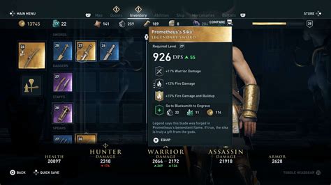 Ac Odyssey Best Sword Build Assassins Creed Odyssey Best Weapons