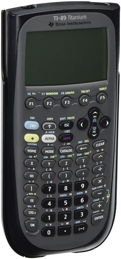 Calculadora Gráfica Programable De Titanio Texas Instrument Ti 89