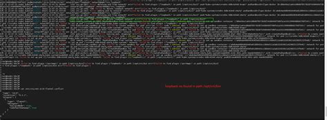 err [failed to find plugin portmap in path [ opt cni bin] · issue